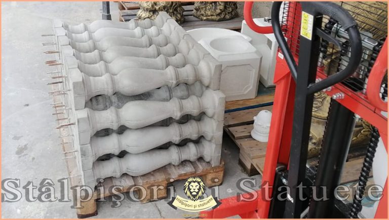 Stâlpișori, baluștri, popici, mosoare, model B2. | stâlpișori și statuete